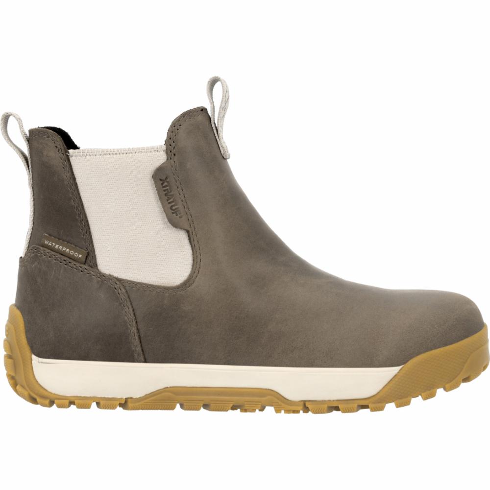 Xtratuf WOMENS ADB LEATHER FOSSIL/STONE – Xtratuf Canada